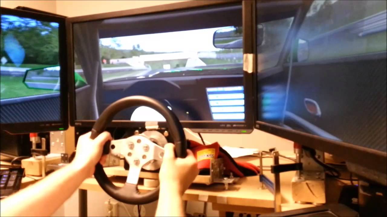 LifeOn2 FFB Controller - rFactor2 Demo 1 - YouTube