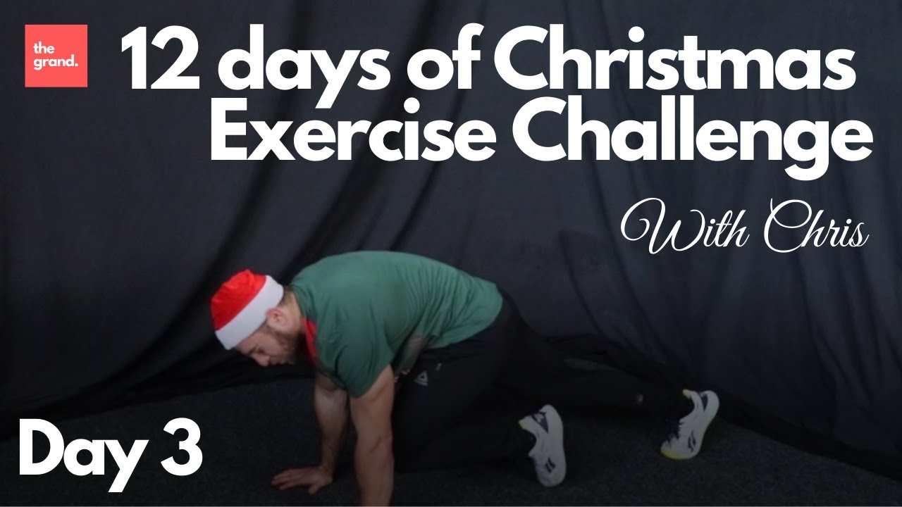 12 Days of Christmas Exercise Challenge with Chris | Day 3 - YouTube