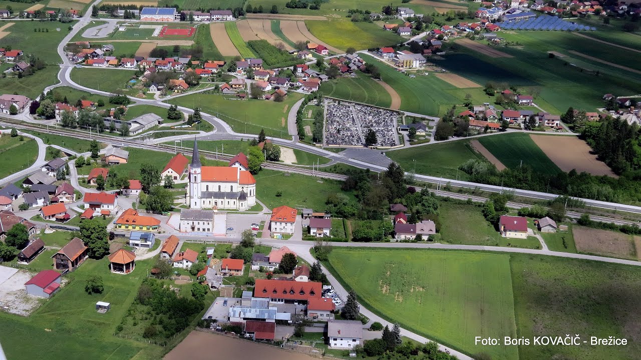 Brežice - Mostec - Dobova, april 2020 - YouTube