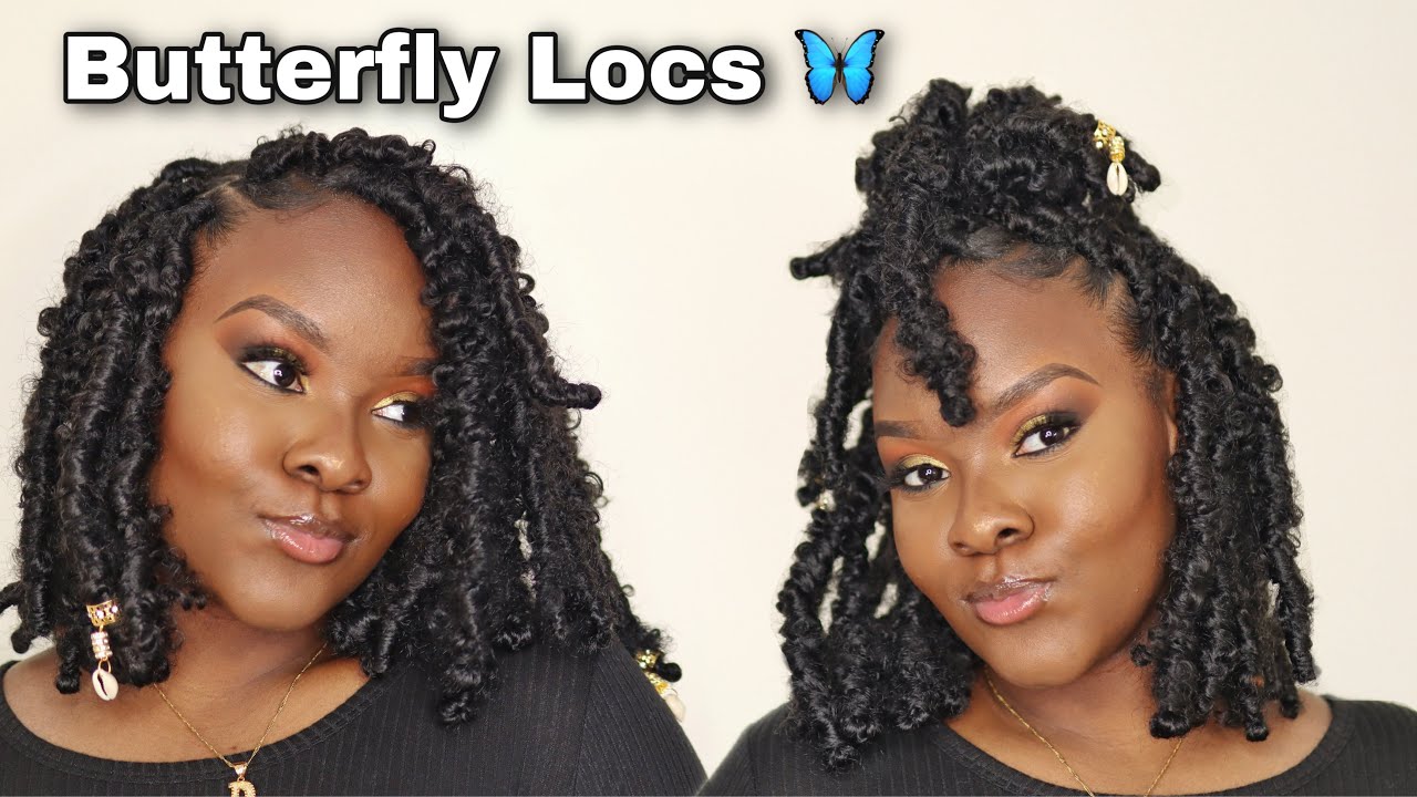 Butterfly Locs Tutorial | Distressed Locs | *NEW TECHNIQUES ...
