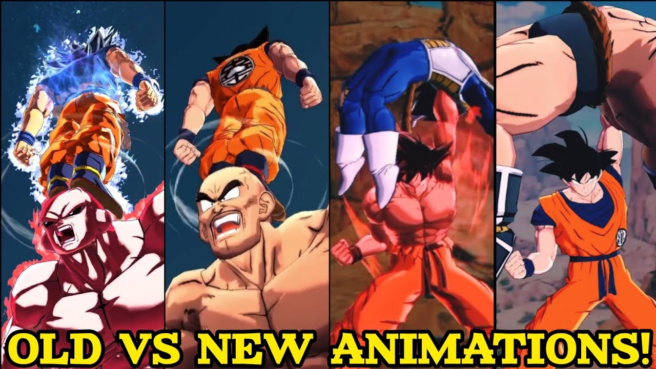Old Animations VS How They Look Now in Dragon Ball Legends [Part 3 ...