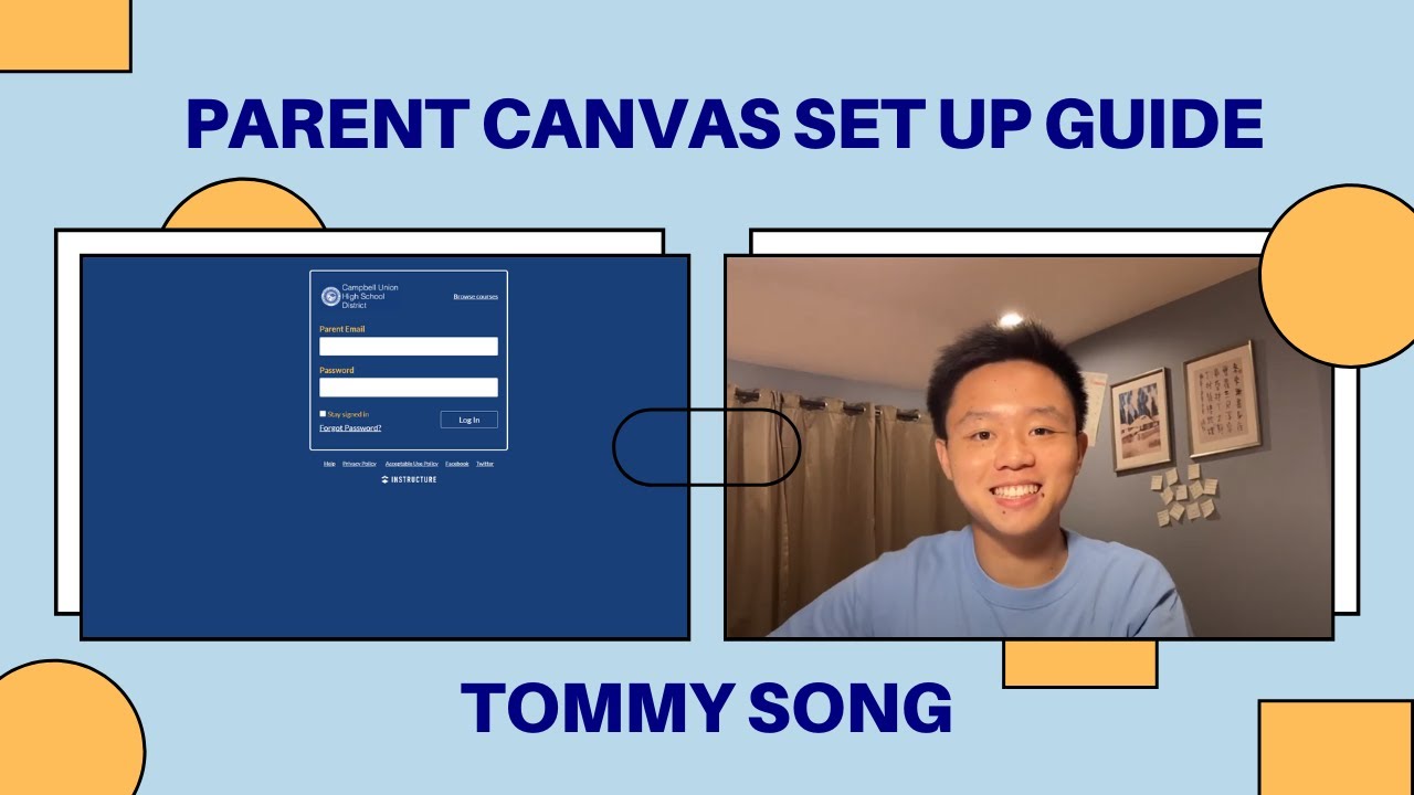 Parent Canvas Set Up Guide - YouTube
