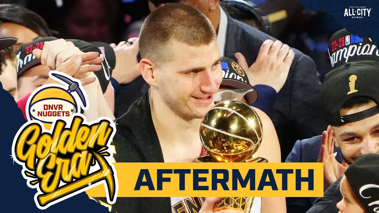 The best of the Denver Nuggets championship ceremony, celebration, and ...