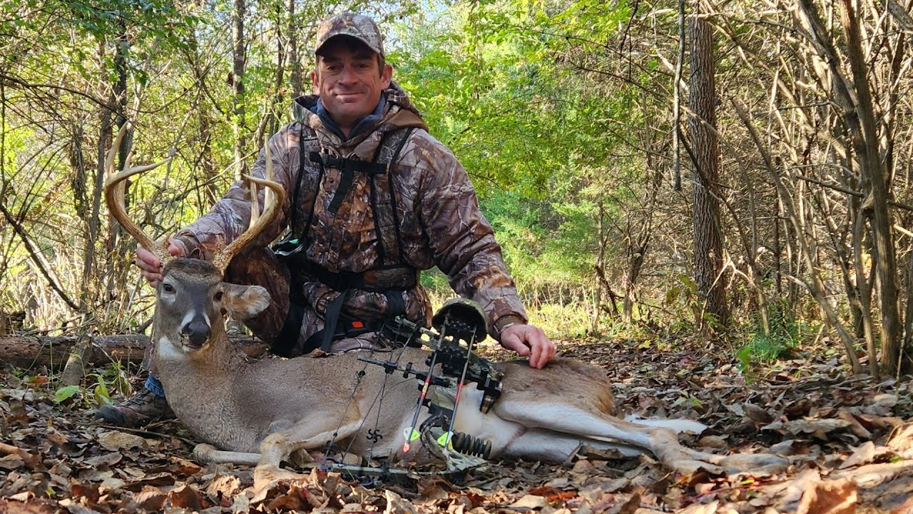 1ST EVER COMPOUND BOW KILL - YouTube