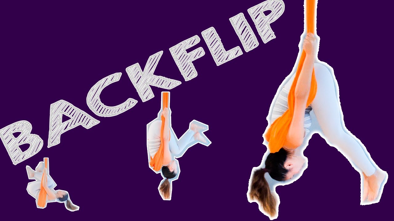 Backflip on Aerial Hammock in 5 MIN | aerial practice - YouTube