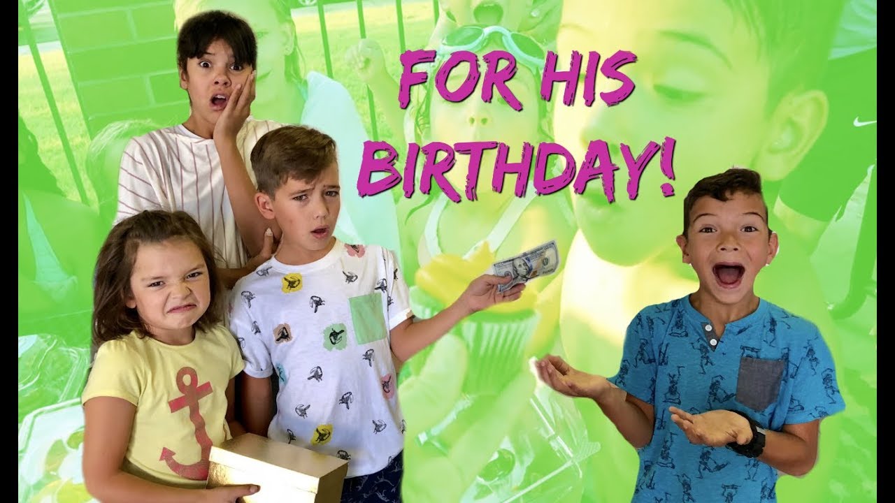 BIRTHDAY BOY in CHARGE!! Family can't say NO for 24 hours! - YouTube