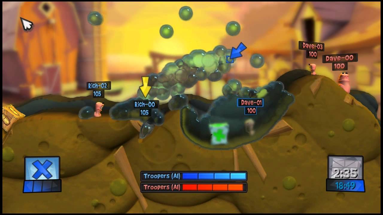 Worms Revolution Game Browser