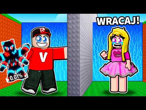 ŚCIANA RODZIELIŁA NAS NA ZAWSZE w ESCAPE TSUNAMI FOR BRAINROTS w Roblox...