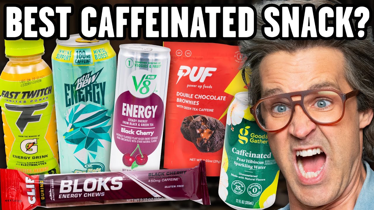 What's The Best Caffeinated Snack? - YouTube