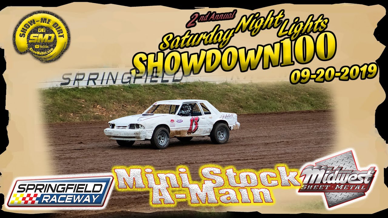 S03 E479 Min Pure Stock Racing A-Main 09 20 2019 Springfield Raceway ...