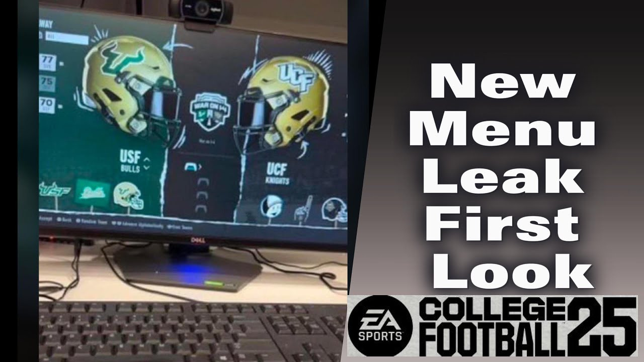 College Football 25 New Leak Play Now Menu Screen And Team Momentum Bar ...