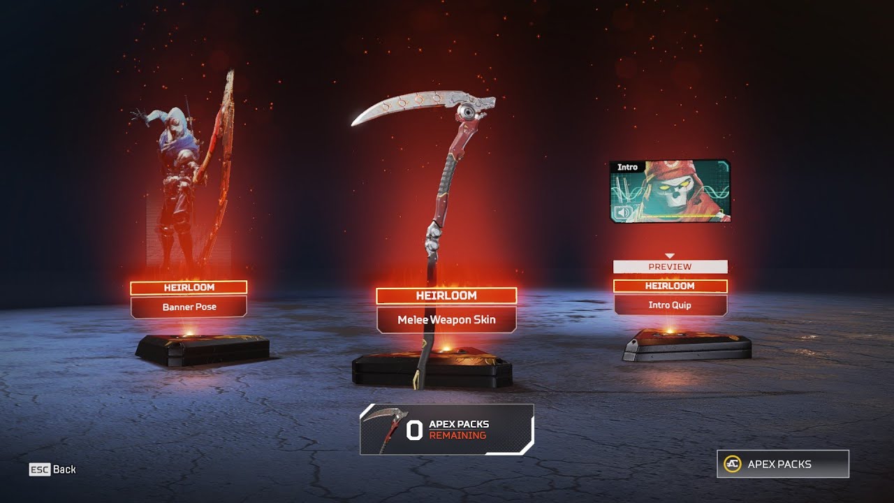 Apex Legends Genesis collection event unlocked Rev heirloom!! - YouTube