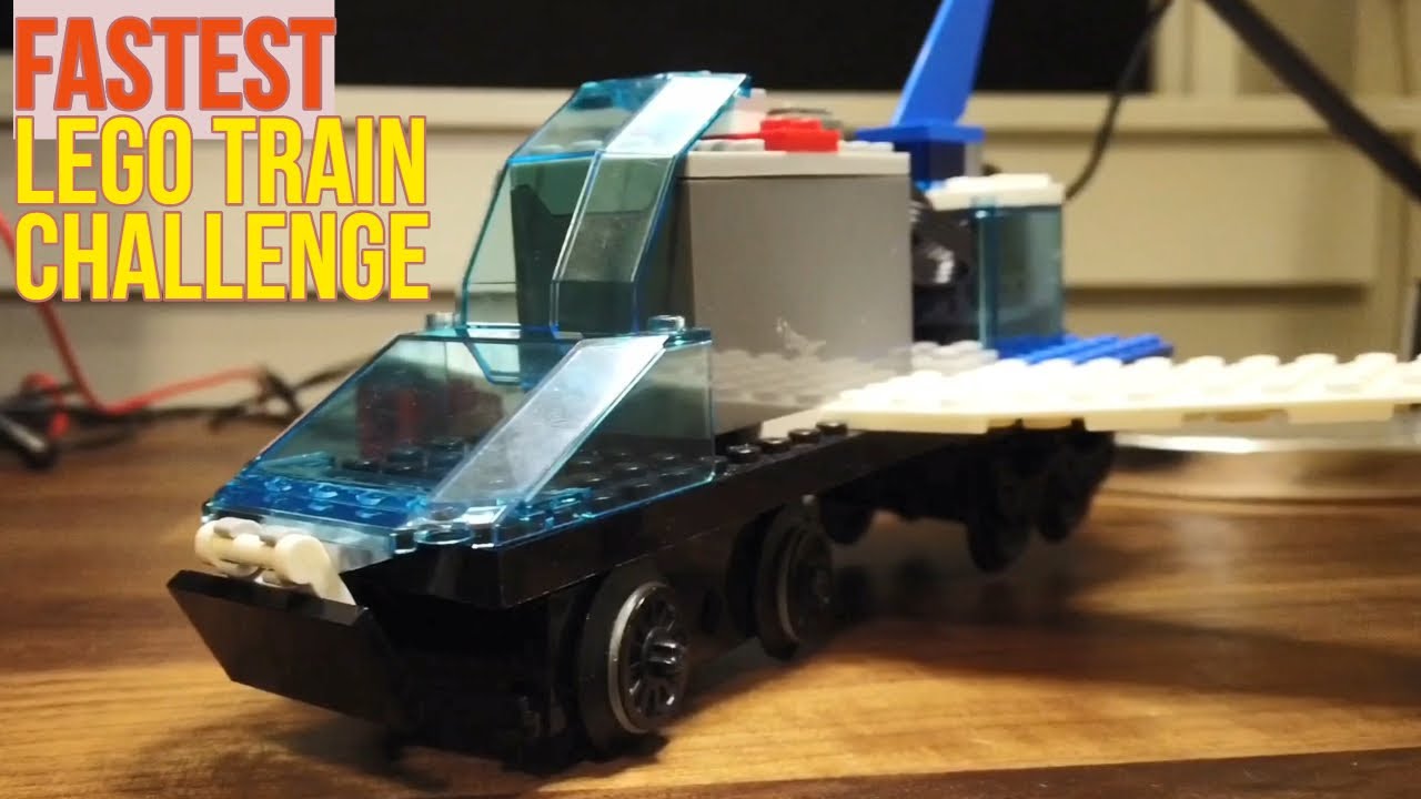 Fastest Lego Train Speed Challenge - YouTube
