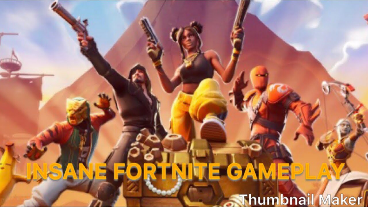INSANE FORTNITE GAMEPLAY! - YouTube