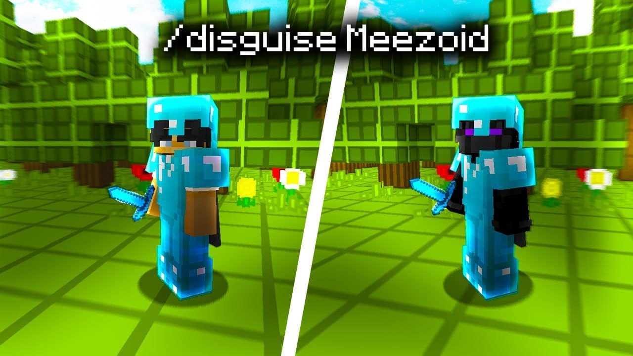 Running in Bases DISGUISED as MeeZoid... - YouTube