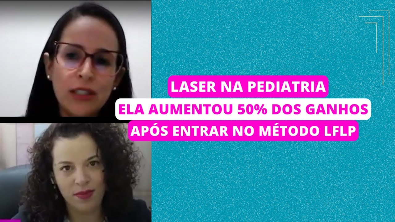 Ela aumentou seus ganhos em 50% com o laser na pediatria | Laserterapia ...