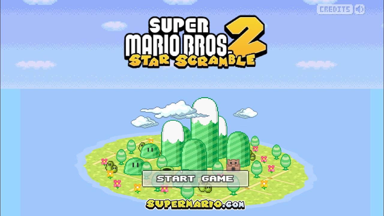 Super Mario Bros. Star Scramble 2 - Full Game 100% Walkthrough - YouTube