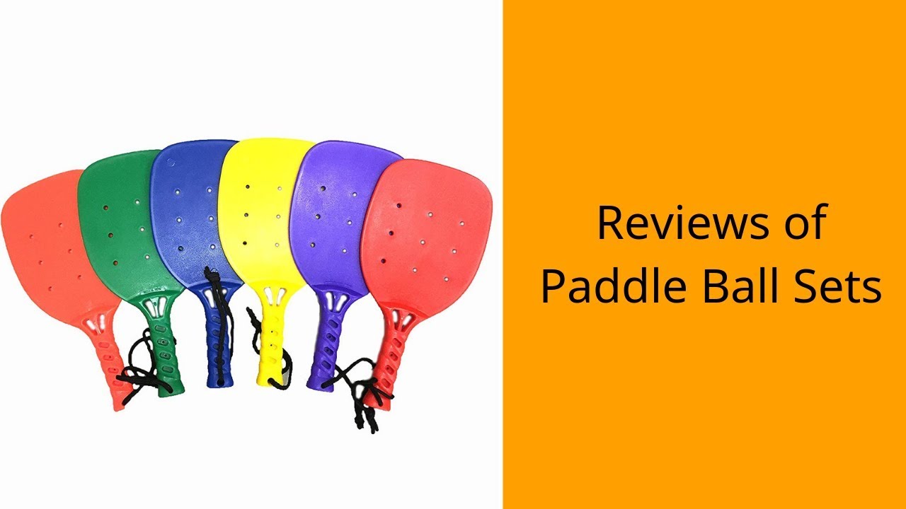 Top 3 Best Paddle Ball Sets Can Buy - Reviews of Paddle Ball Sets - YouTube