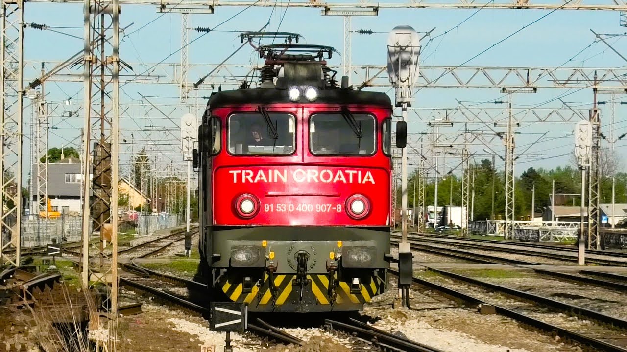 Teretni vlakovi i lokomotive,Travanj 2024. Freight trains in Croatia ...
