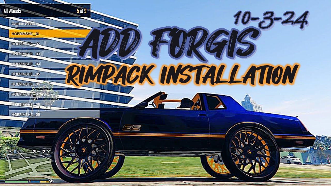 GTA 5 HOW TO INSTALL NEW CUSTOM RIM PACK [FORGIS] 2024 - YouTube