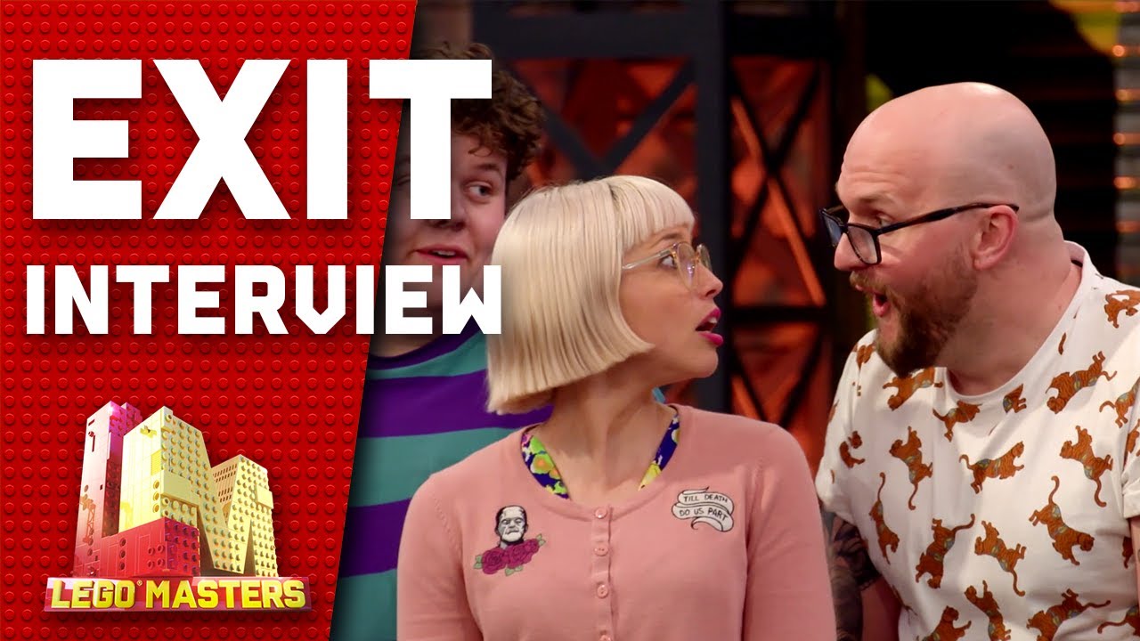 Exit interview: Jimmy and Maddy on their elimination | LEGO Masters ...