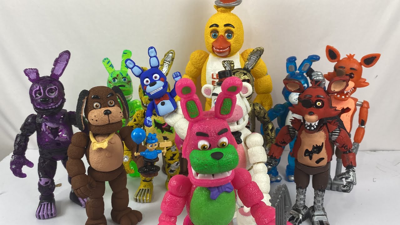 Foxy, springbonnie, chica jumbo fina, sparky, springtrap, bonnie y ...
