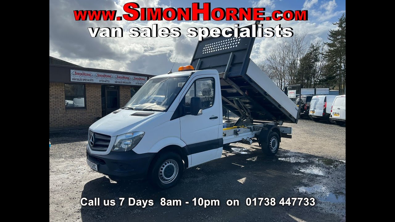 Mercedes Sprinter Tipper for sale 314 2.1 Cdti 140PS euro6 RWD Dropside ...
