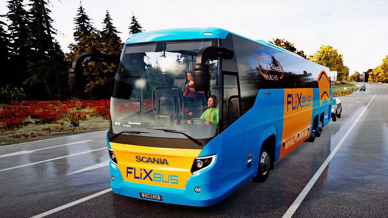 REAL LIFE Graphics ! ! ! Fernbus Simulator - Scania Touring ...