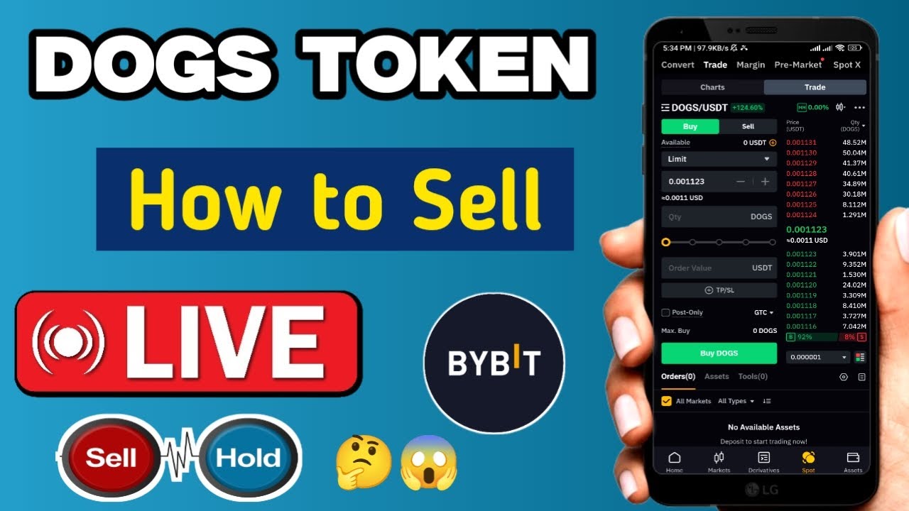 Dogs Token Live Withdraw💥 | Sell or Hold Dogs coins On Bybit Exchange ...