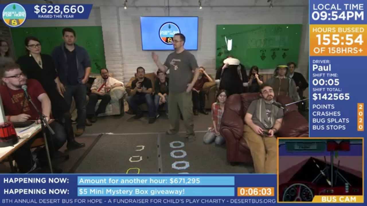 DB8 - Robot Alex attempts to compute all of Desert Bus - YouTube