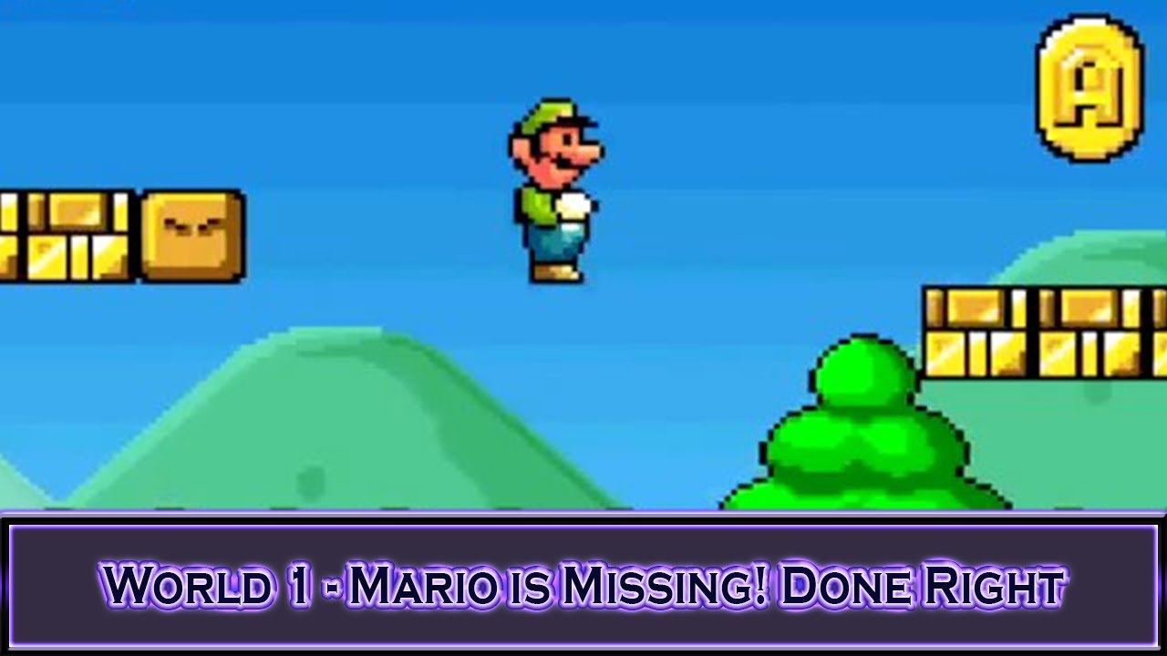 Mario is Missing! Done Right - World 1 - YouTube