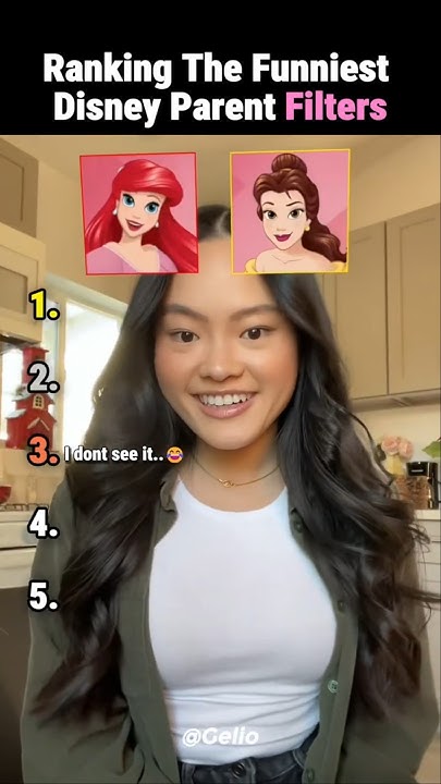 Ranking the Funniest Disney Parent Filters🤣 #ranking #funny #tiktok #filter - YouTube