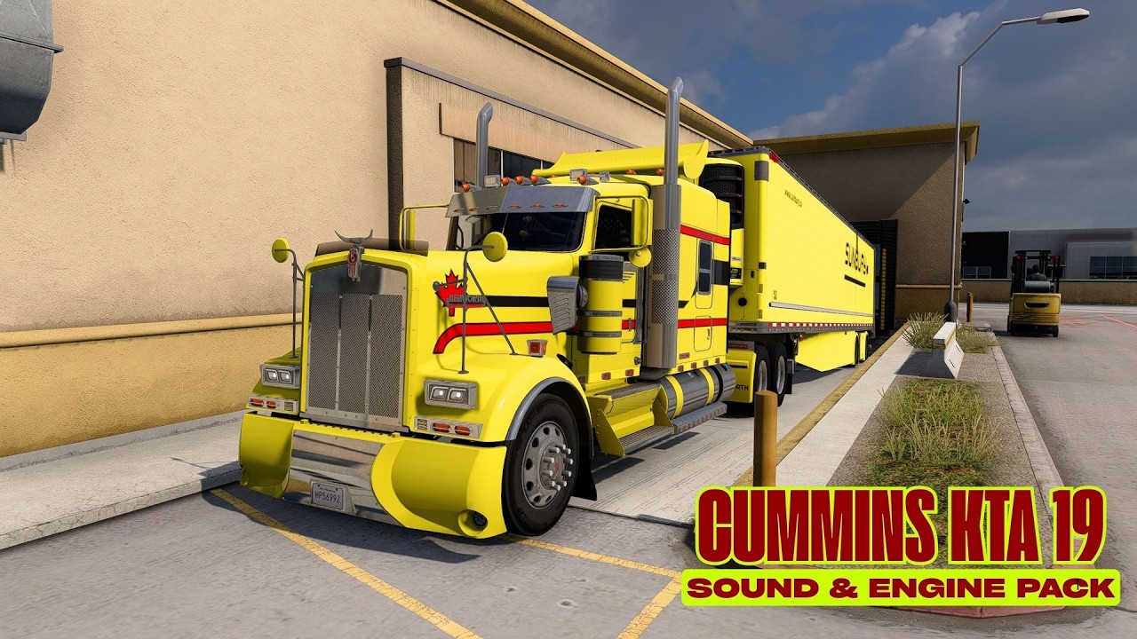 ATS | NEW Sound | Cummins KTA19 Sound & Engine Pack by Zeemods | POV 4K ...