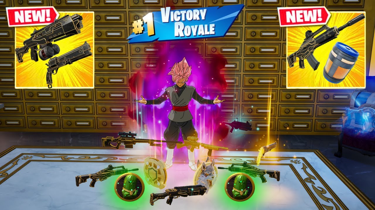 ALL EXOTIC GUNS IN FORTNITE (NEW! Chapter 6 Season 1) - YouTube