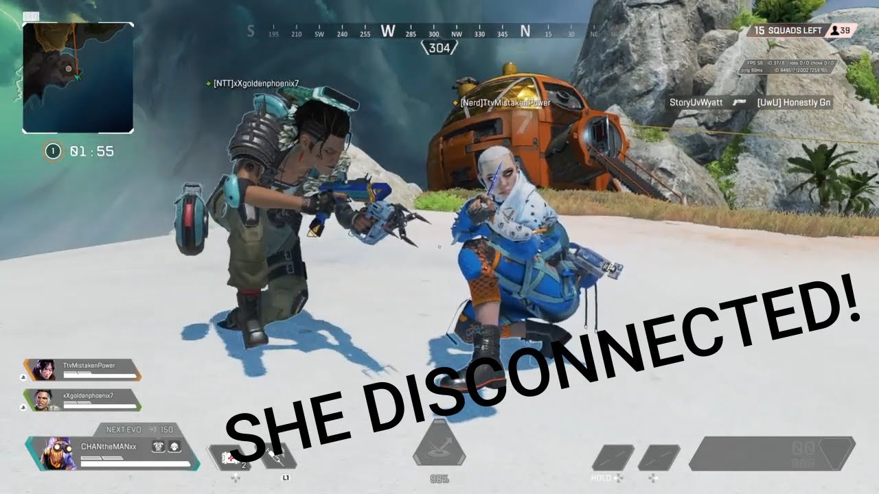 Wraith at the beach -Apex Legends Funny Moments(Its my birthday!) - YouTube