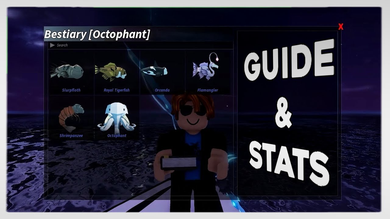 BESTIARY: OCTOPHANT (GUIDE & STATS) - FISCH - YouTube