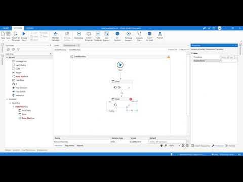 state machine workflow UiPath - YouTube