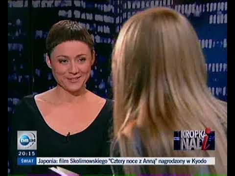 Monika Olejnik rozmawia z Marią Peszek (Kropka nad i 2008) - YouTube