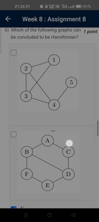 DISCRETE MATHEMATICS WEEK 8 NPTEL 2024 ASSIGNMENT SOLUTION #SHORTS #nptel - YouTube