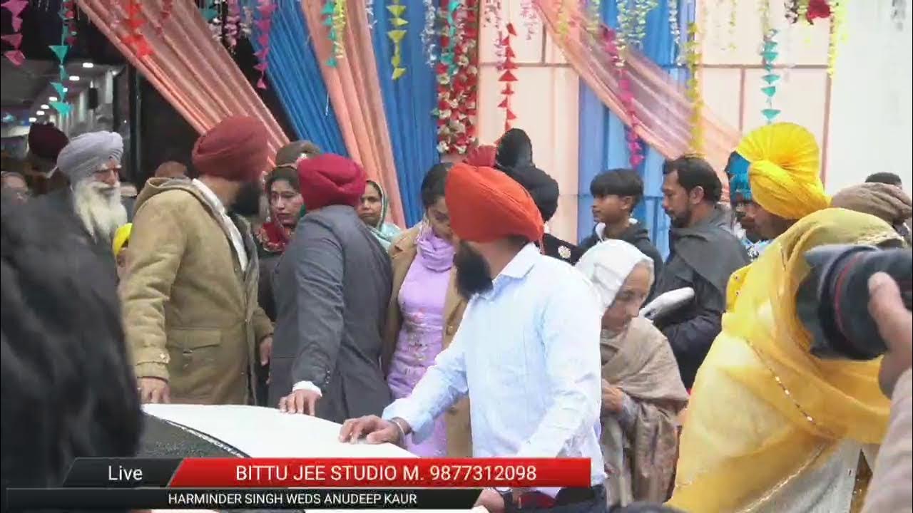 WEDDING DAY HARMINDER SINGH ANUDEEP KAUR - YouTube