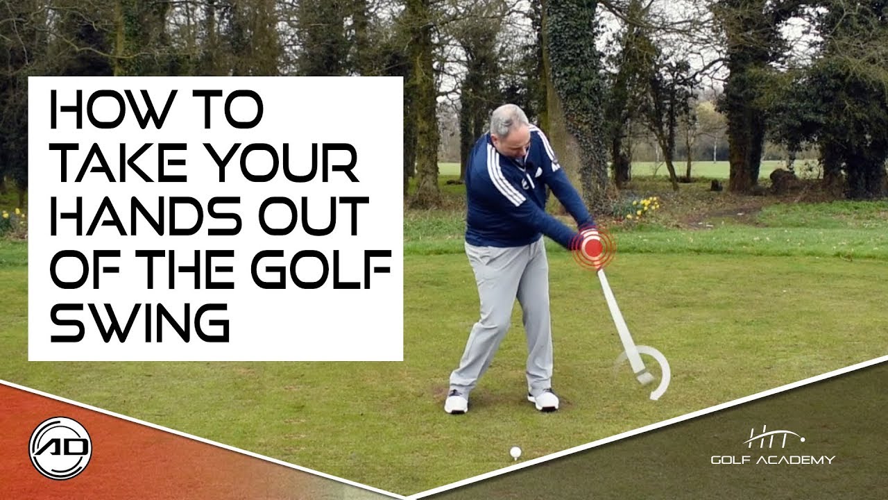 How To Take Your Hands Out Of Your Swing - YouTube