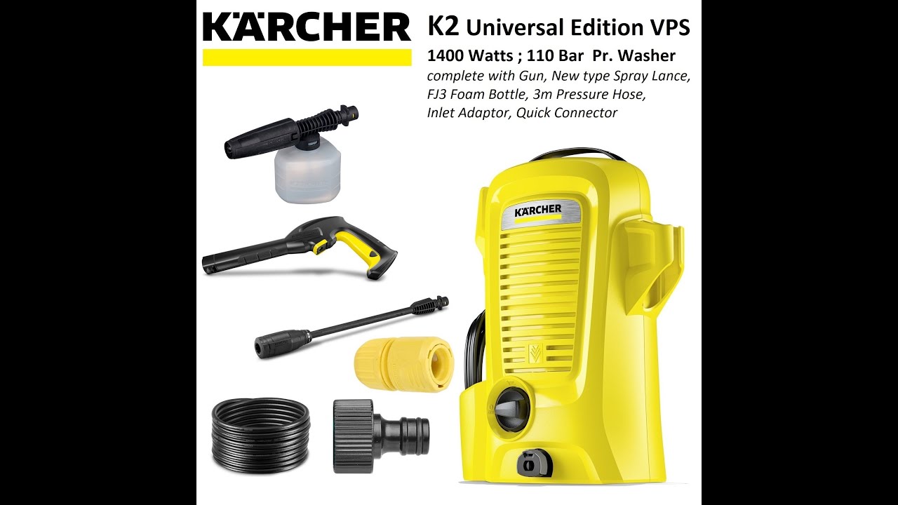 18Sep24 Checking Video of Genuine KARCHER Pressure Washer - K2 Univ ...