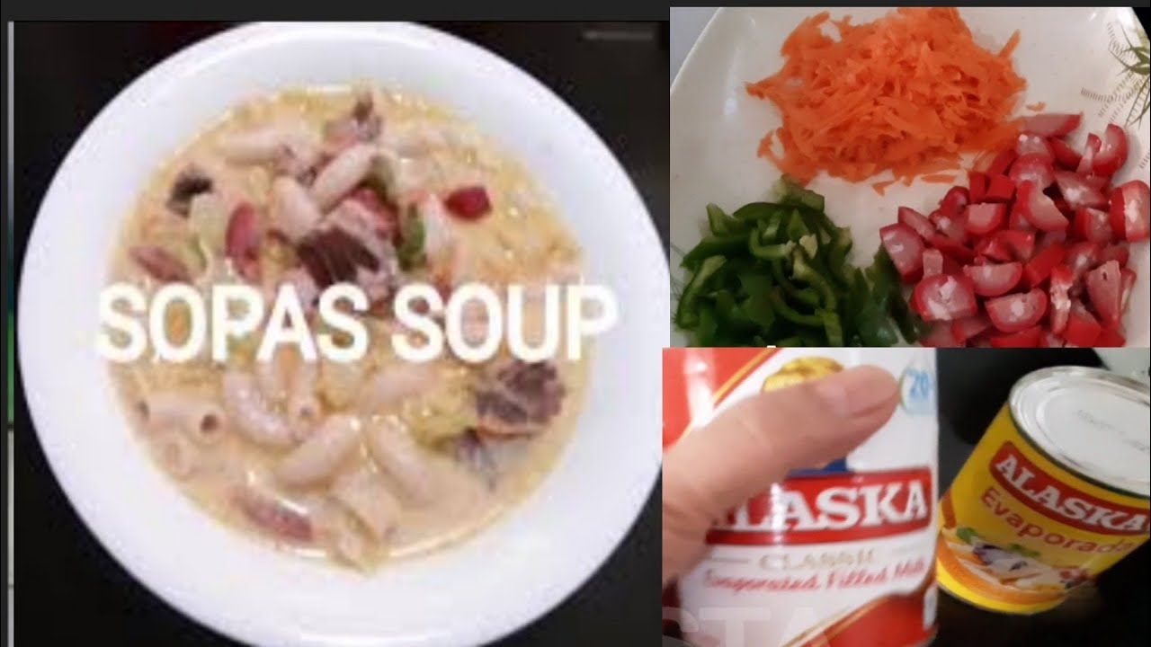 CREAMY CHICKEN SOPAS(PANLASANG PINOY) I Loida Manaloto - YouTube
