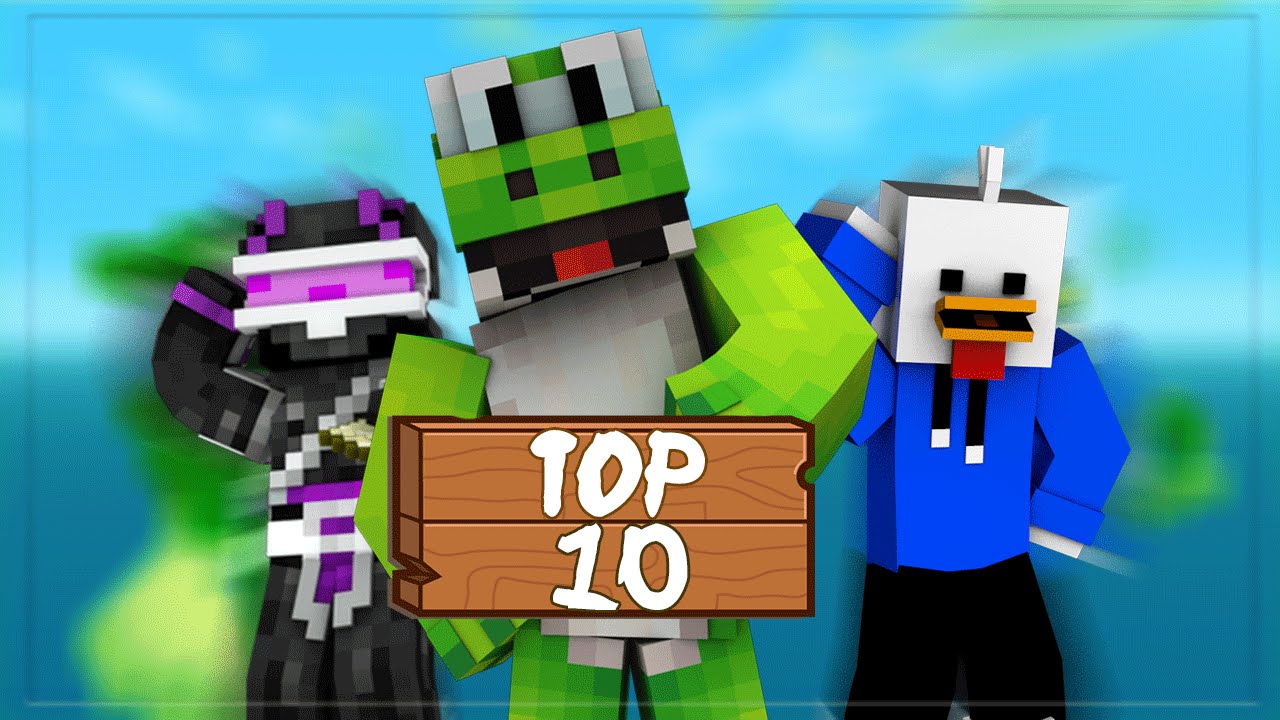 TOP 10 | MEJORES INTROS DE YOUTUBERS | MINECRAFT - YouTube