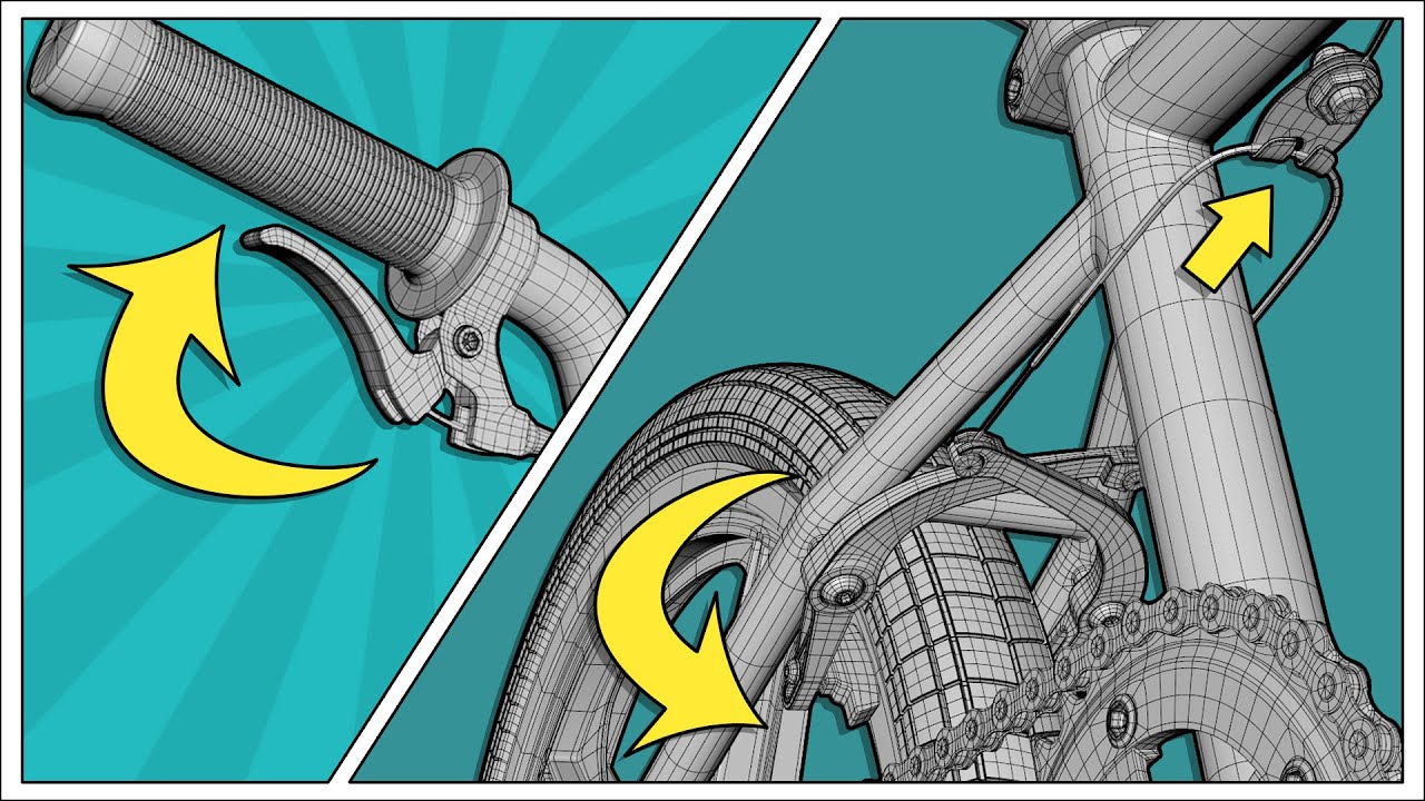 Rigging a BMX Bike for Maya Animation - YouTube