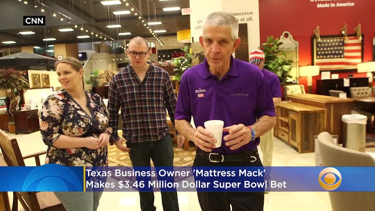 Texas Business Owner 'Mattress Mack' Makes $3 Million+ Super Bowl Bet ...