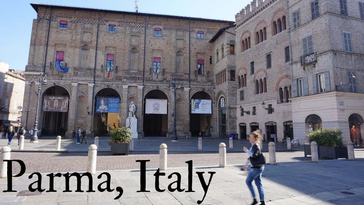 The historic centre of Parma, Italy - YouTube