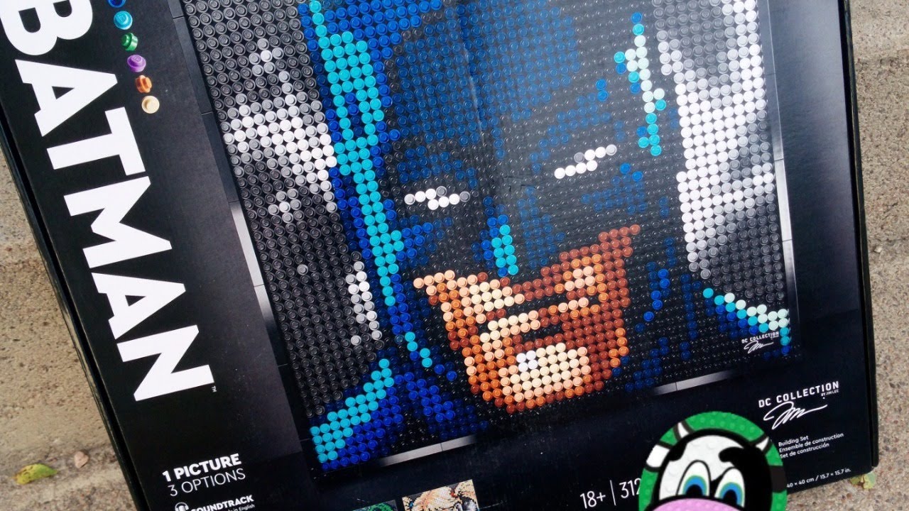 TBC & Seth Bland Present Jim Lee Lego BATMAN Mosaic Set #31205 - YouTube