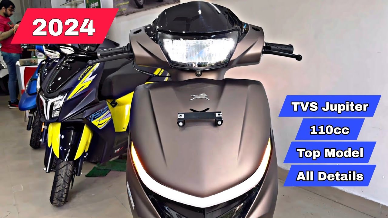 TVS Jupiter 110cc 2024 New Model Launch With New Update Price Mileage ...