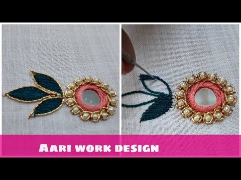 Aari work for beginners /Aari work tutorial /designer Razi - YouTube